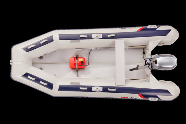Honwave T38 3.8m Inflatable Dinghy Tender Boat with Inflatable V-Floor ...